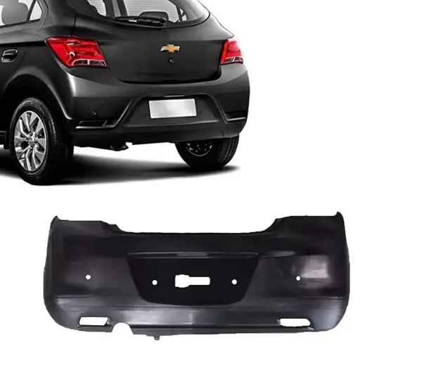Cobertura Parachoque Traseiro - Onix 2019 a 2019 - Cobertura Parachoque Traseiro - Onix 2019 a ...