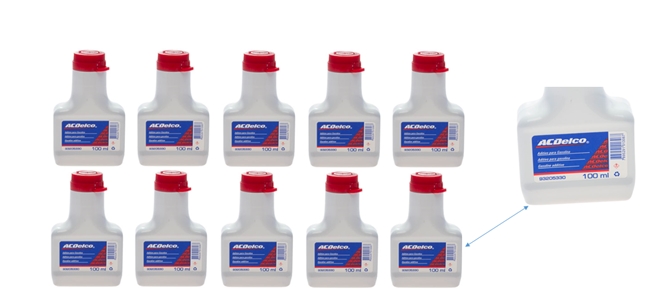 Kit 10 Aditivos de Gasolina Acdelco - Metropeças - Santa Catarina