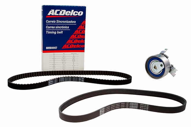 Kit Correias - Agile / Nova Montana - Alternador, Dentada e Tensionador ...