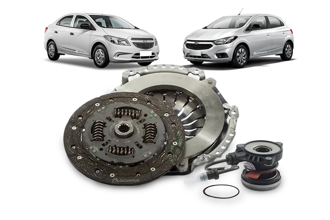 Kit de Embreagem - Onix / Novo Prisma 1.4 Flex 2013 a 2019 com Atuador ...