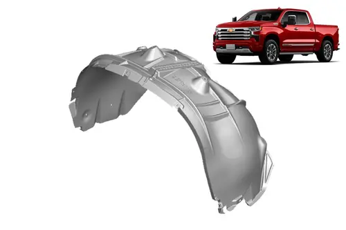 Forro Da Caixa De Roda Dianteira Esquerda - Silverado 2024 A 2025 ...