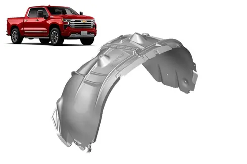 Forro Da Caixa De Roda Dianteira Direita - Silverado 2024 A 2025 ...